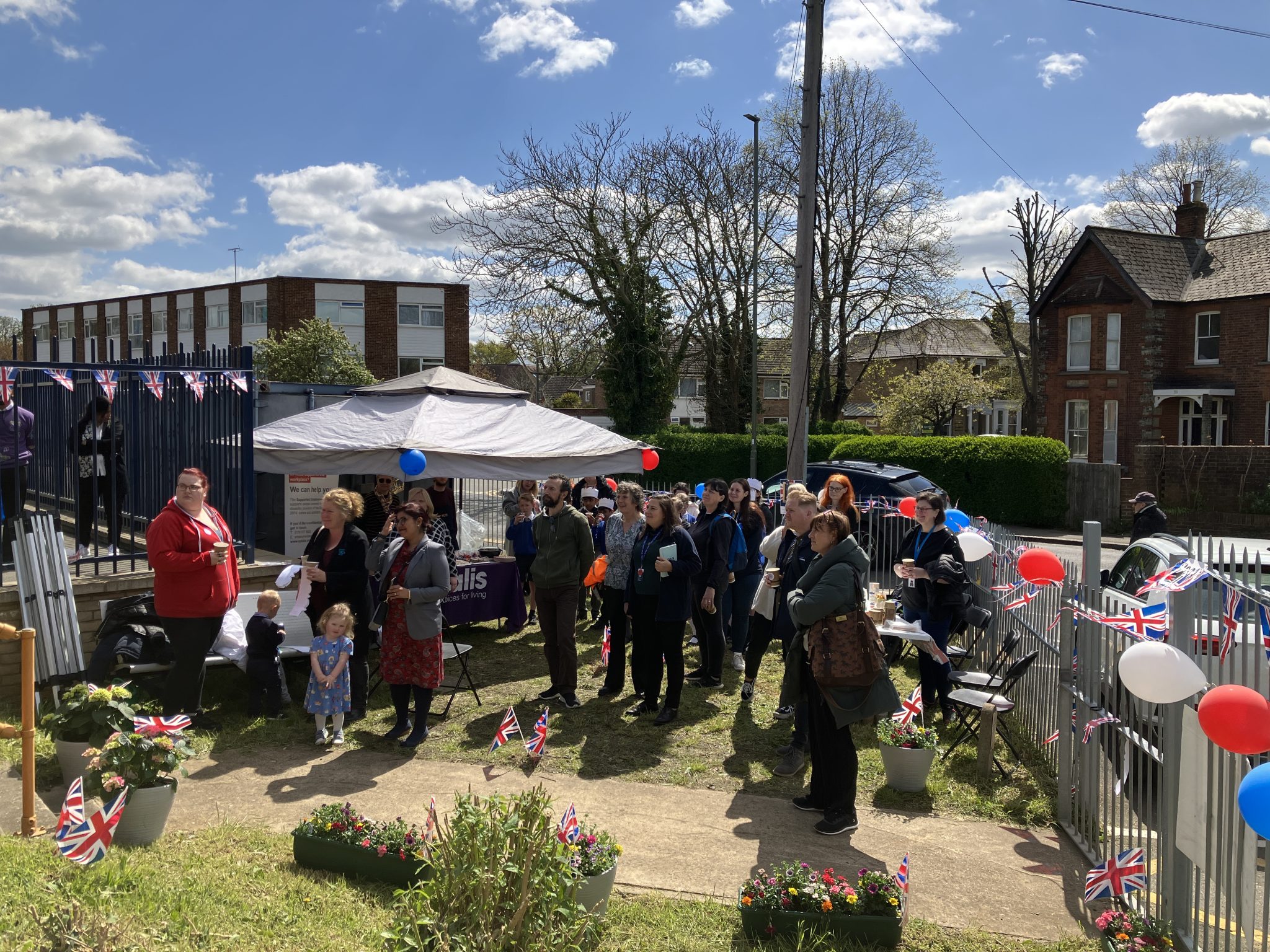 Coronation celebration at Staines Railway Station | Southeast ...