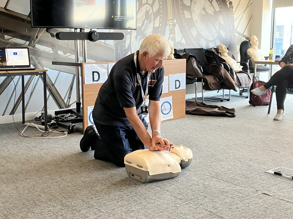 Fun and informative defibrillator training day. | Southeast Communities ...