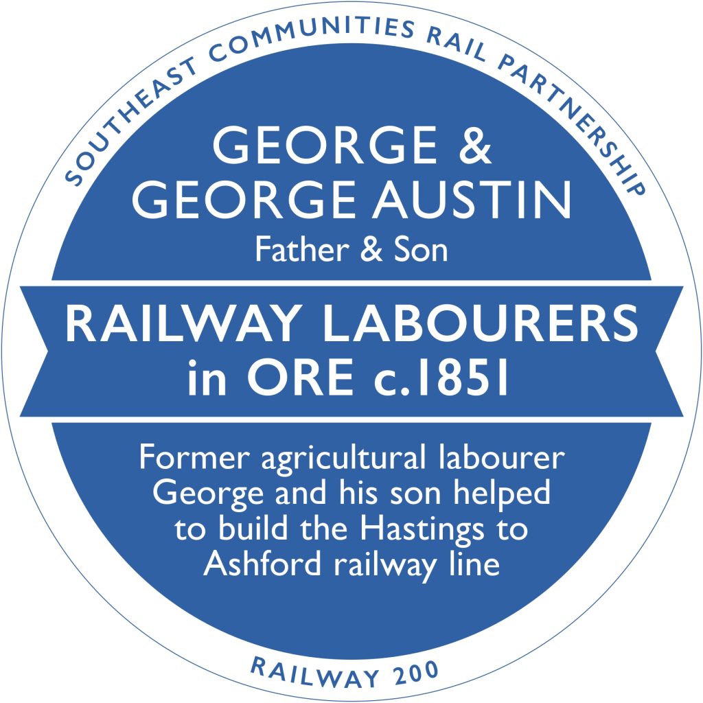 Railway 200 Blue Plaque: George & George Austin | Southeast Communities ...