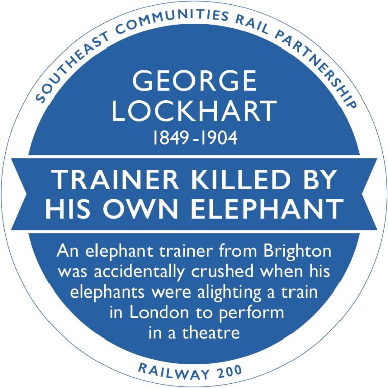 Railway 200 Blue Plaque: George Lockhart | Southeast Communities Rail ...